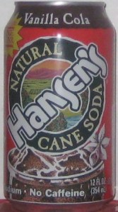 Hansen’s – Vanilla cola – Läskeblask.se