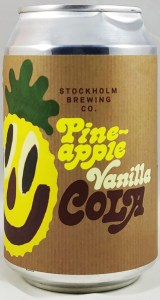 Stockholm Brewing – Pineapple Vanilla Cola – Läskeblask.se