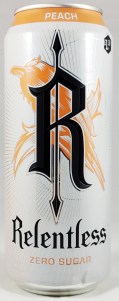 Relentless – Zero Sugar – Peach – Läskeblask.se